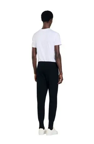 Sandro Knit Jogging Bottoms - Black