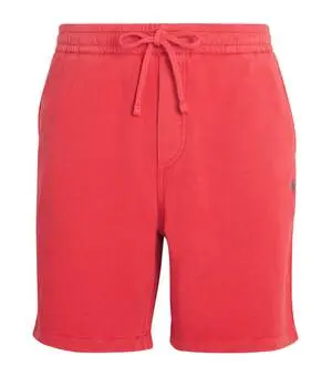Polo Ralph Lauren Cotton Terry Shorts - Red