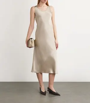 Max Mara Silk Midi Dress