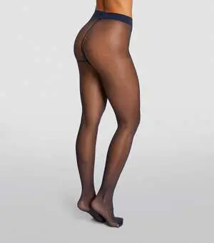 Falke Pure Matt 20 Tights - Blue