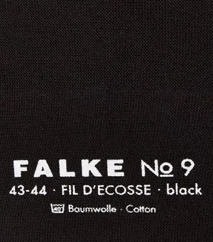 Falke No. 9 Fil D’ecosse Socks - Black