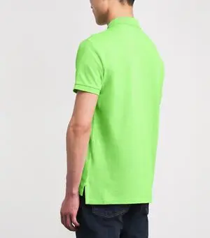Polo Ralph Lauren Cotton Mesh Polo Pony Polo Shirt - Green