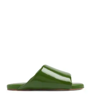 Bottega Veneta Cushioned Leather Slides