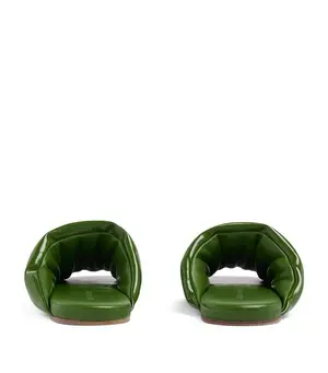 Bottega Veneta Cushioned Leather Slides