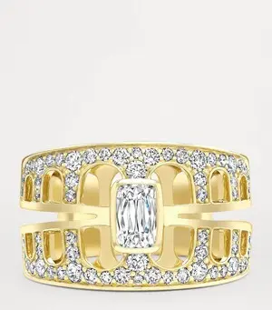 BOODLES Yellow And Diamond Ring
