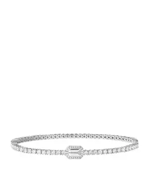Boucheron White Diamond Riviera Vendôme Bracelet