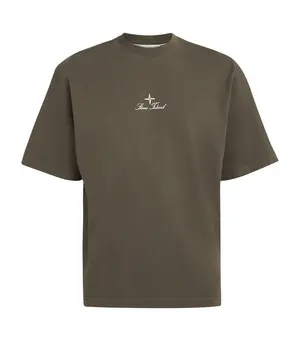 Stone Island Cotton Logo T-shirt Green
