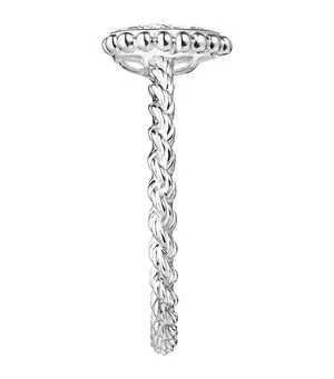 Boucheron Serpent Bohème Motif Ring In Gold And Diamonds