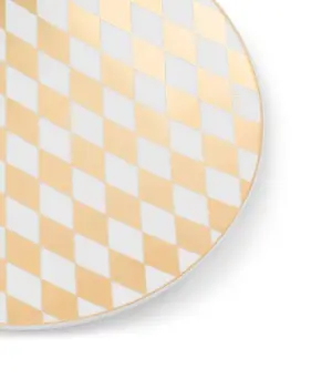 Prada Chequerboard Charger Plate