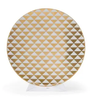 Prada Triangles Mini Charger Plate
