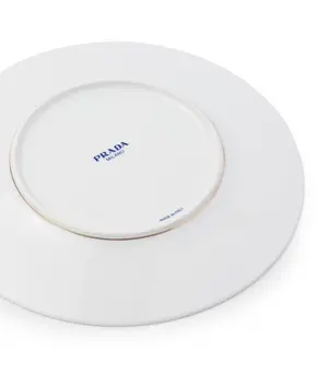 Prada Triangles Mini Charger Plate