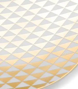Prada Triangles Mini Charger Plate