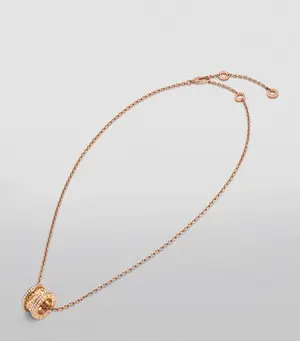 BVLGARI B.zero1 Rock Pendant Necklace In And Diamonds