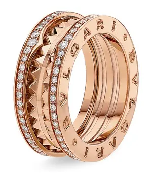 BVLGARI B.zero1 Rock Ring - Rose Gold