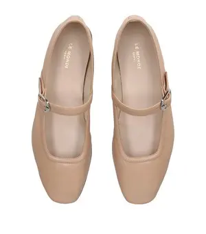 Le Monde Beryl Leather Mary Jane Ballet Flats