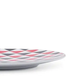 Prada Triangles Charger Plate