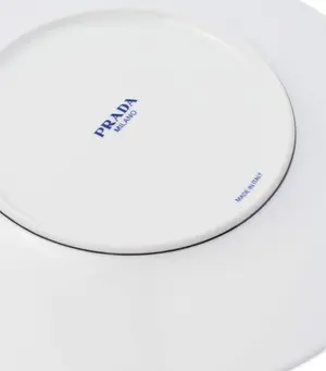 Prada Triangles Charger Plate