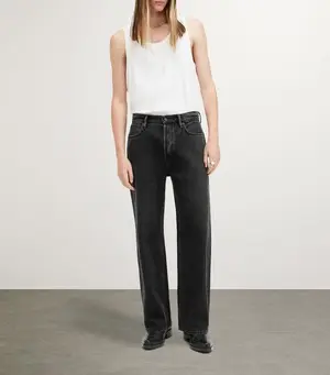 ALLSAINTS Lenny Flare Jeans - Black