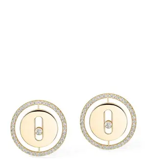 Messika Lucky Move Diamond Stud Earrings
