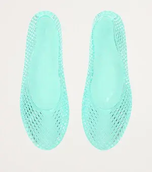 ANCIENT GREEK SANDALS Iro Ballet Flats - Blue