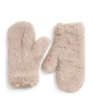 Max Mara Max Mara Alpaca-Wool-Silk Mittens Beige