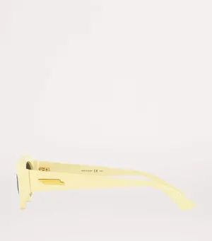 Bottega Veneta Oval Sunglasses