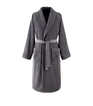 Ralph Lauren Polo Player Bath Robe Grey