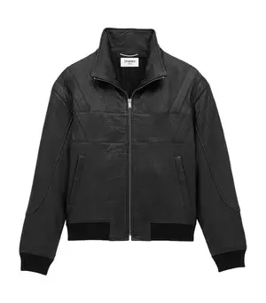 Saint Laurent Lambskin Bomber Jacket