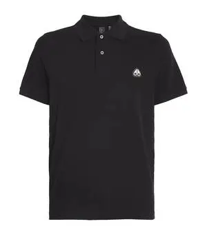 Moose Knuckles Logo Polo Shirt