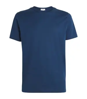 Sunspel Supima Cotton T-shirt Navy