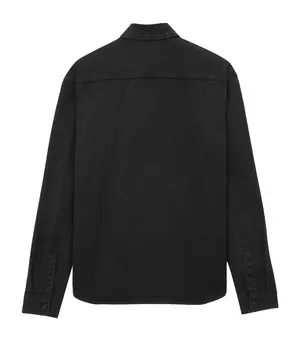 Saint Laurent Cassandre Denim Shirt - Grey