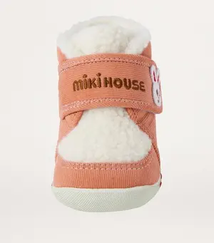MIKI HOUSE Corduroy Chieco Booties