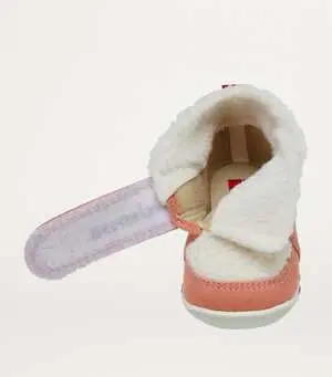 MIKI HOUSE Corduroy Chieco Booties