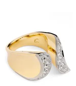 ENGELBERT Margareta Yellow And Diamond Ring - Gold