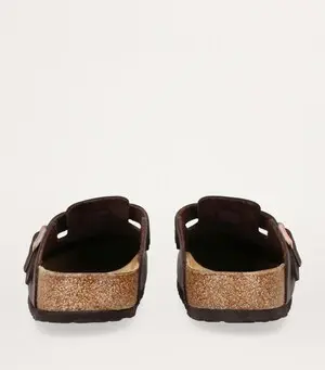 BIRKENSTOCK Leather Boston Clogs