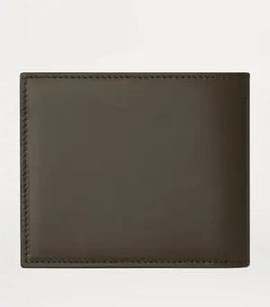 Saint Laurent Leather Bifold Wallet - Green