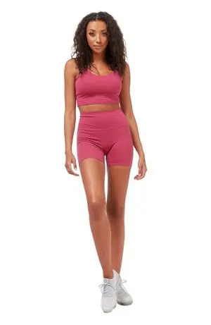 REBODY Hybrid High-Waisted Shorts Fuschia