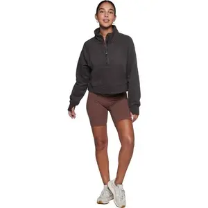 REBODY Vendetta Cloudlux Biker Shorts - Walnut