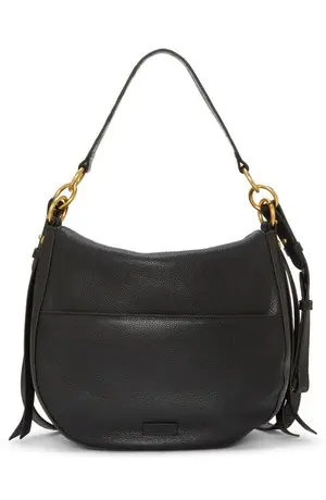 Vince Camuto Noemy Leather Shoulder Bag - Black