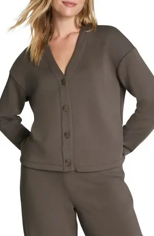 Spanx Airessentials V-neck Cardigan - Mineral