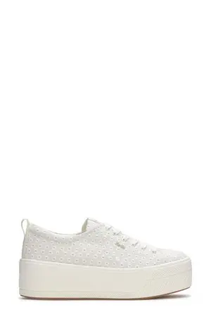 KEDS® Skyler Platform Sneakers - Snow White