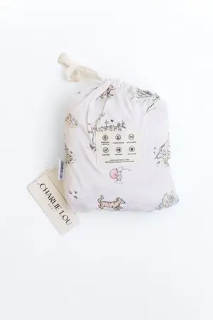 Charlie Lou Baby® Winnie The Pooh Crib Sheet