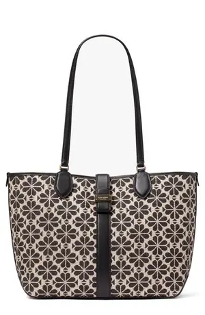 Kate Spade New York Spade Flower Jacquard Tote - Sand Multi