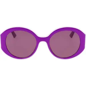 Longchamp Heritage 53mm Oval Sunglasses - Purple