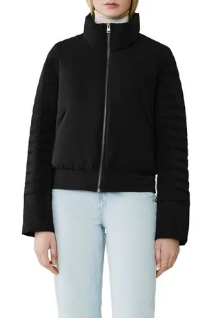 Soia & Kyo Isabella Water Repellent Down Puffer Coat - Black