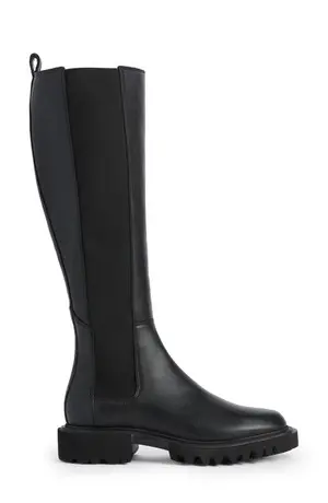 ALLSAINTS Maeve Knee High Boots - Black