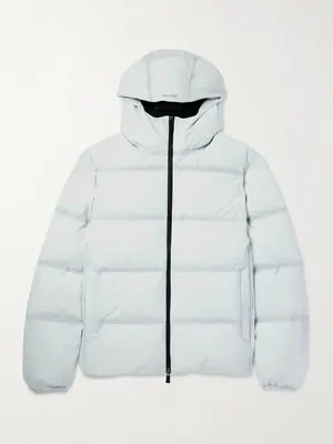Herno Quilted Down Bomber Jacket With Hood