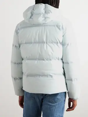 Herno Quilted Down Bomber Jacket With Hood