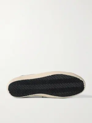 GOLDEN GOOSE Super-star Distressed Suede Sneakers - Gray