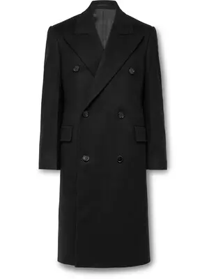 Burberry Double-breasted Cashmere-felt Coat